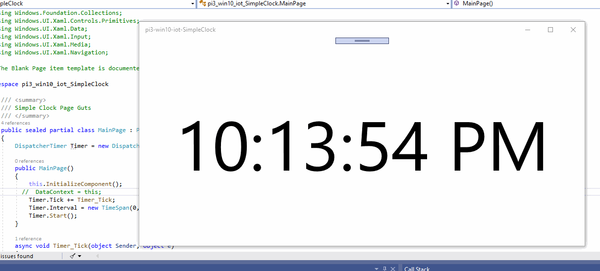 GitHub - mrcozzens/pi3-IoT-SimpleClock: Really simple clock. Primarily designed for Raspberry Pi ...